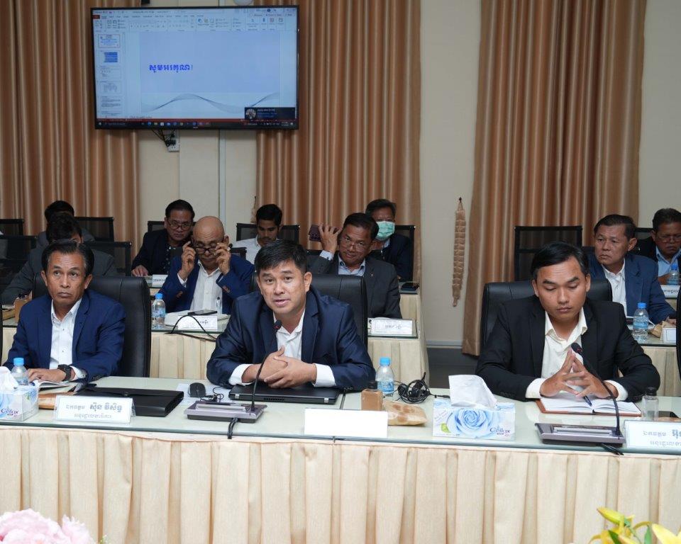 ឯកឧត្តម ថោ ជេដ្ឋា រដ្ឋមន្ត្រីក្រសួងធនធានទឹក និងឧតុនិយម ...